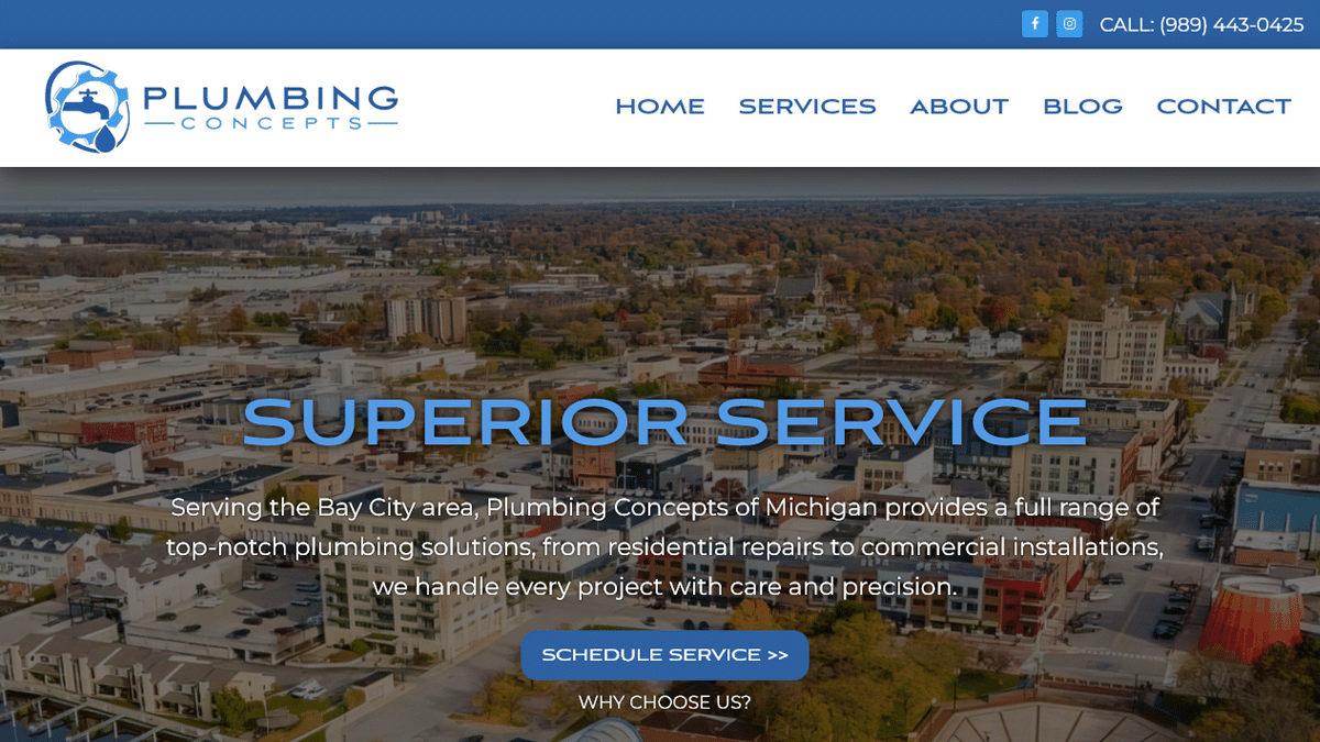 Services | Plumbing Concepts of Michigan